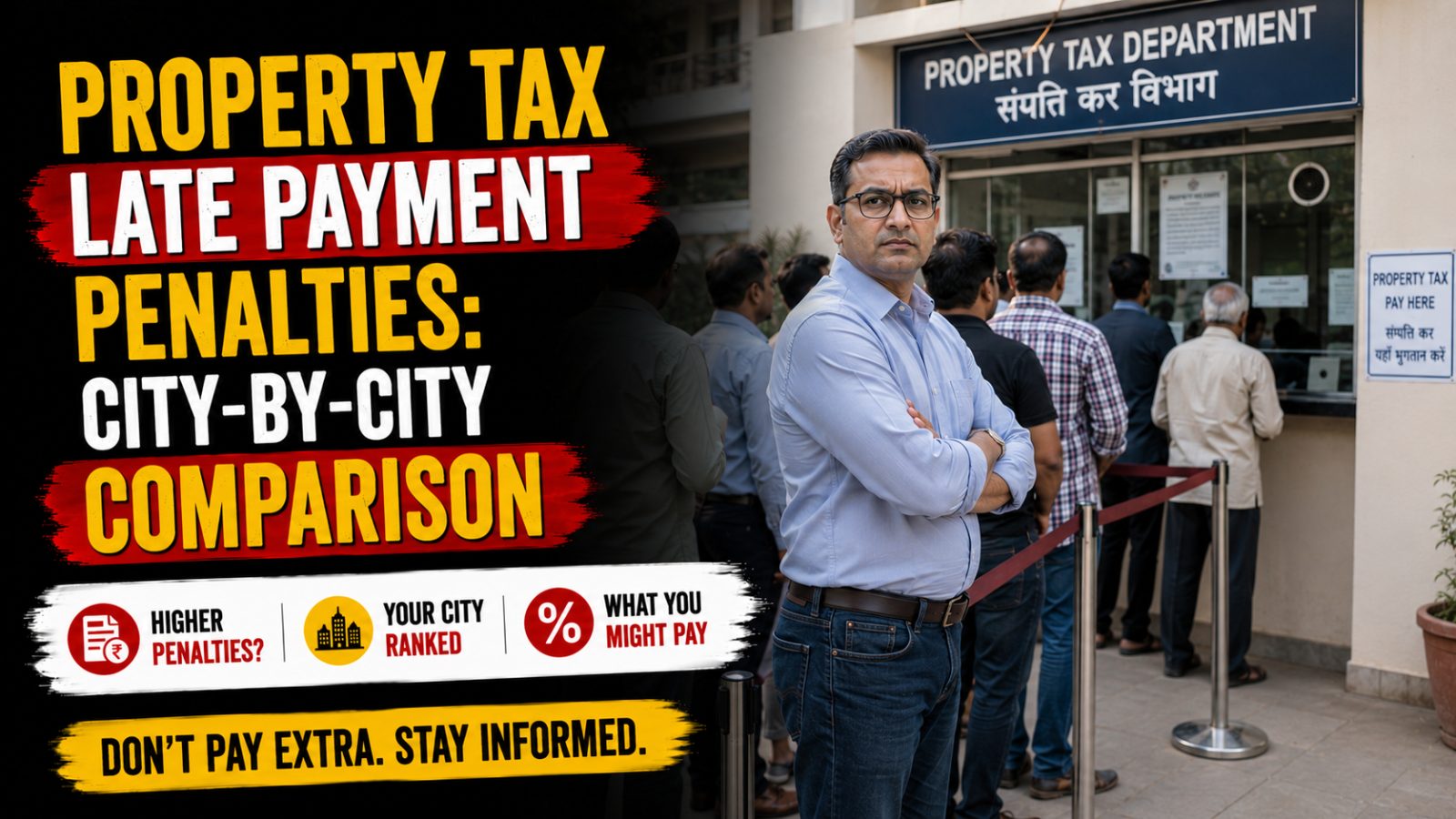 Property Tax Late Payment Penalties — City Comparison | Ganak